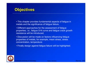 12 fatigue of metals | PDF