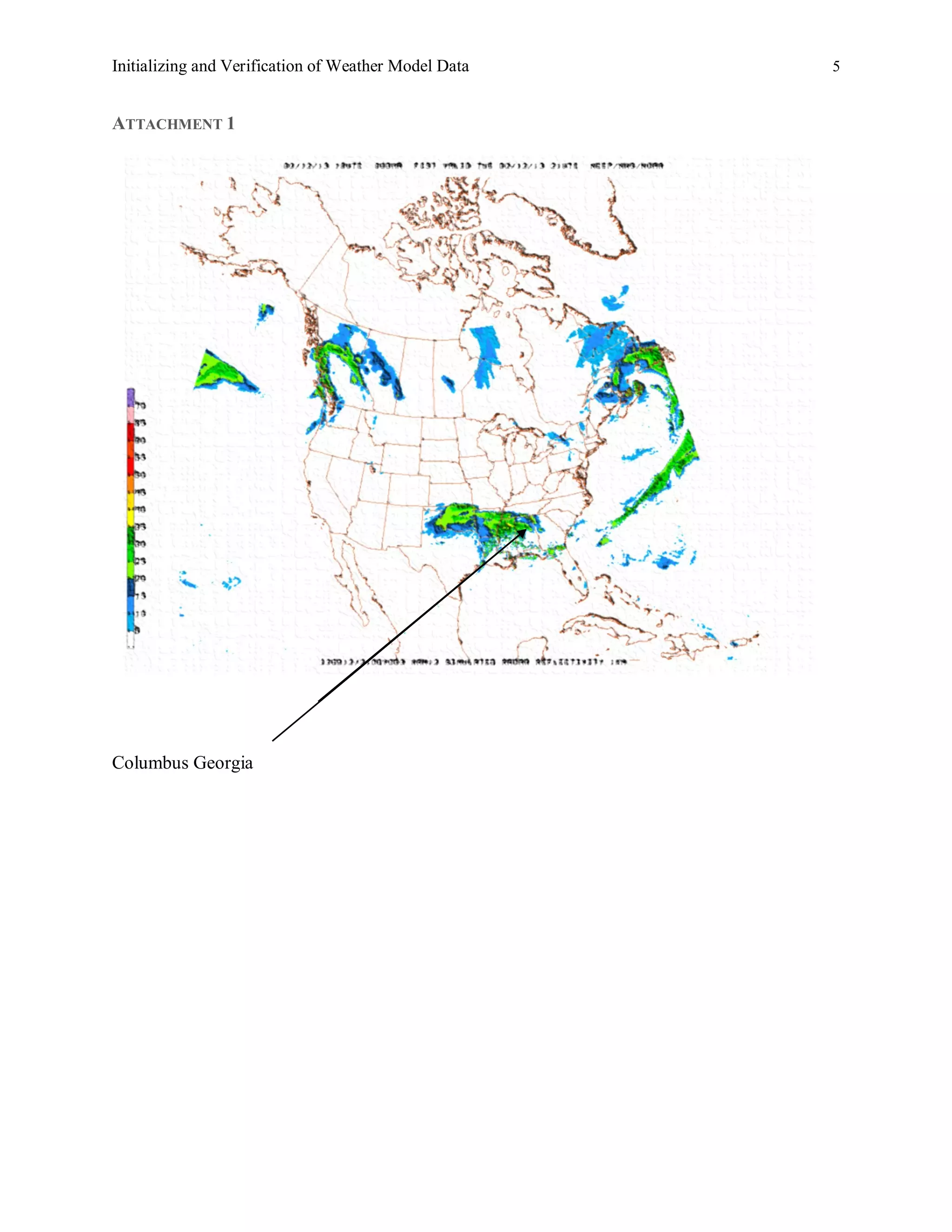 Initialization and Verification of Weather Model Data | PDF