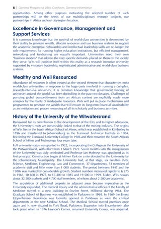2016 General Prospectus for Wits | PDF