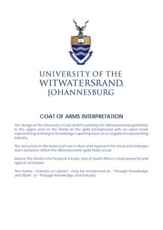 2016 General Prospectus for Wits | PDF