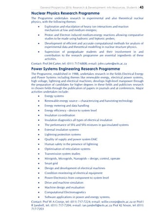 2016 General Prospectus for Wits | PDF