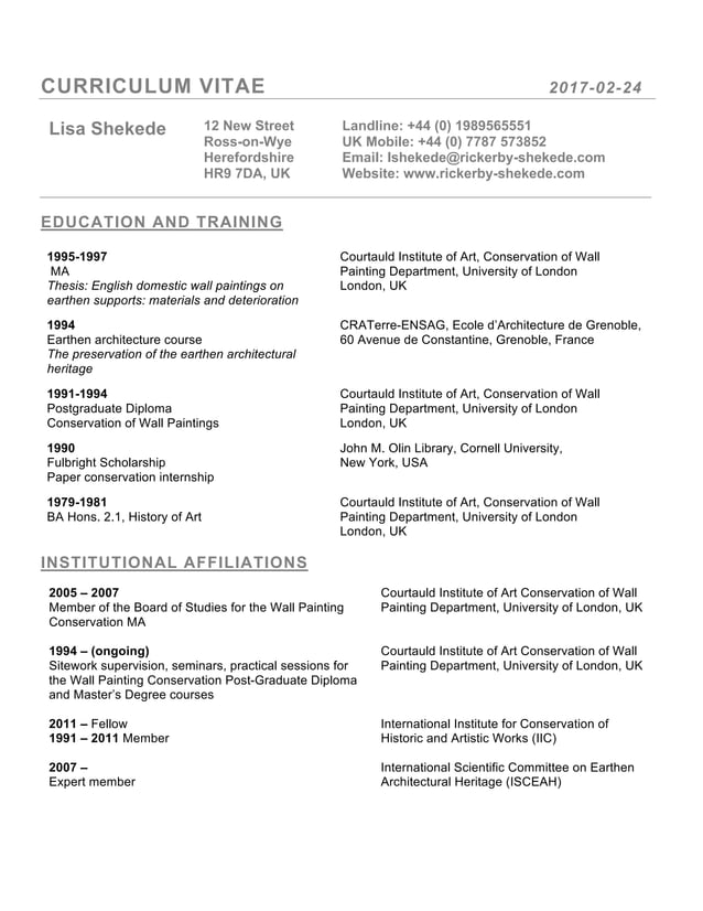 LS CV 2017-02 comprehensive | PDF