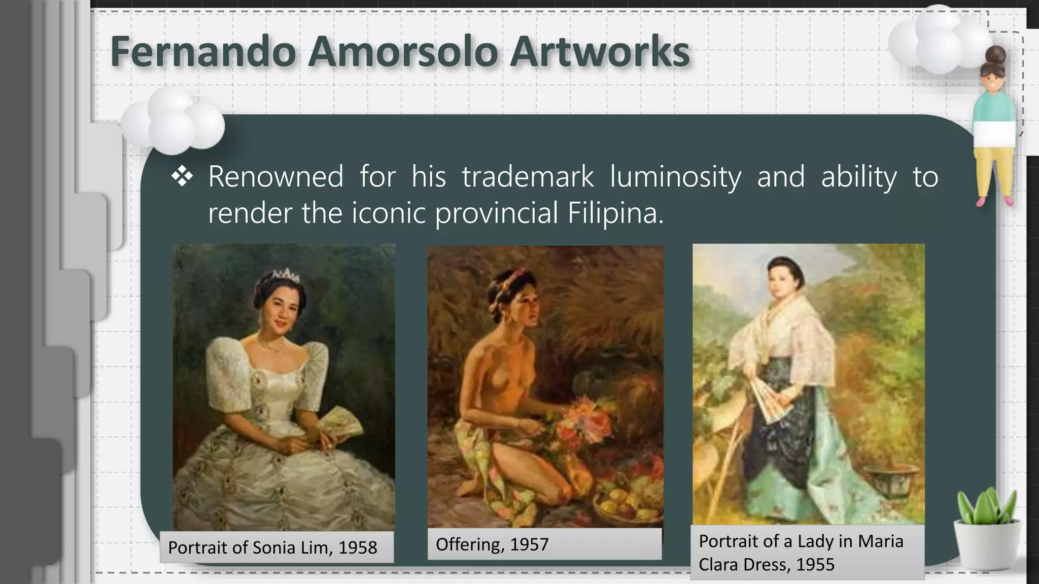 Philippine National Artist (Fernando Amorsolo, Cesar Lagaspi, Guillermo ...