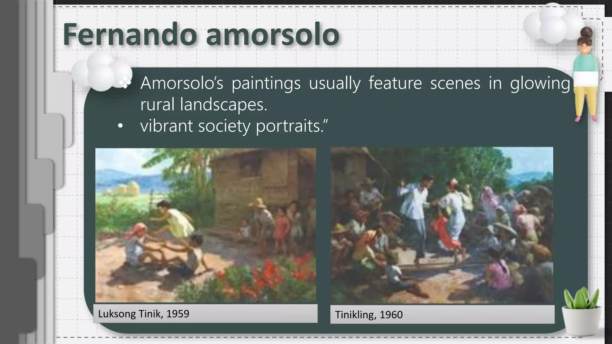 Philippine National Artist (Fernando Amorsolo, Cesar Lagaspi, Guillermo ...