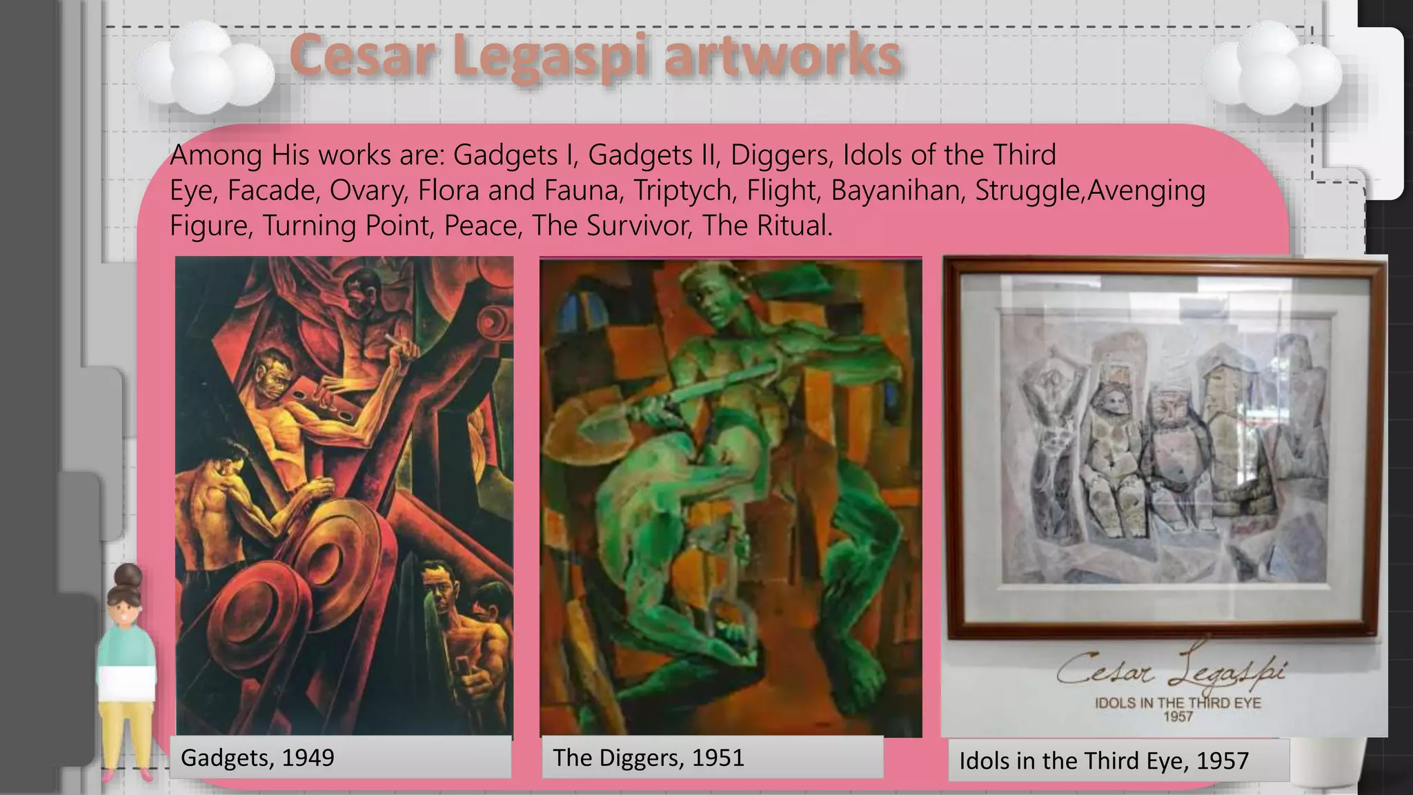 Philippine National Artist (Fernando Amorsolo, Cesar Lagaspi, Guillermo ...