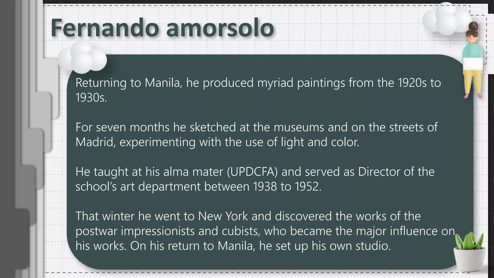 Philippine National Artist (Fernando Amorsolo, Cesar Lagaspi, Guillermo ...