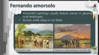 Philippine National Artist (Fernando Amorsolo, Cesar Lagaspi, Guillermo ...