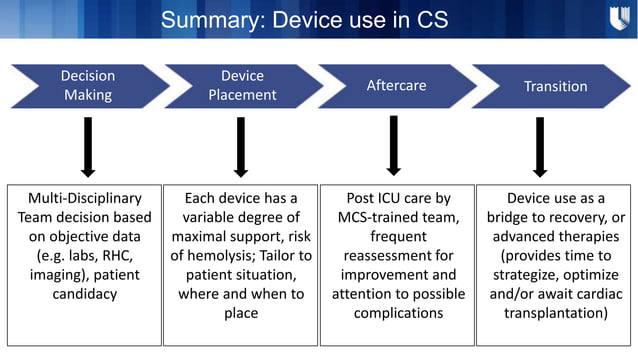Mechanical Circulatory Support Devices in the Management of Cardiogenic ...