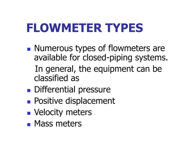 12 Flow measurement.ppt