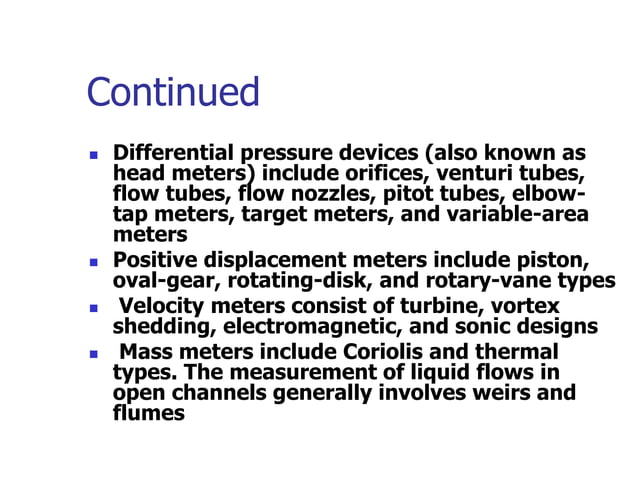 12 Flow measurement.ppt