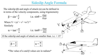 Sideslip | Flight Mechanics | GATE Aerospace | PPTX