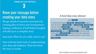 12 principles of data story design | PPT