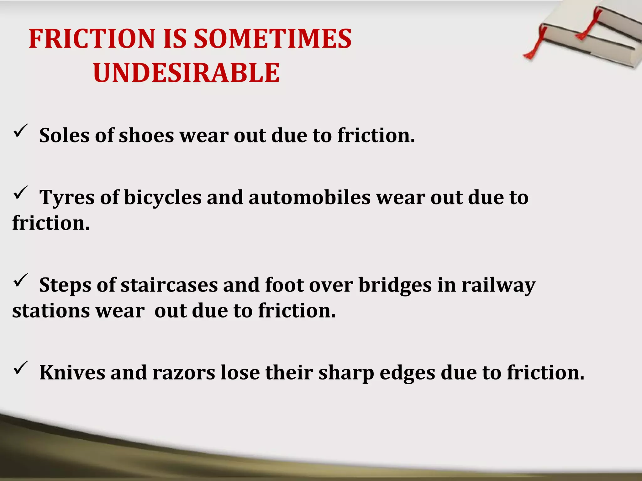 class 8, chapter -12 friction | PPT