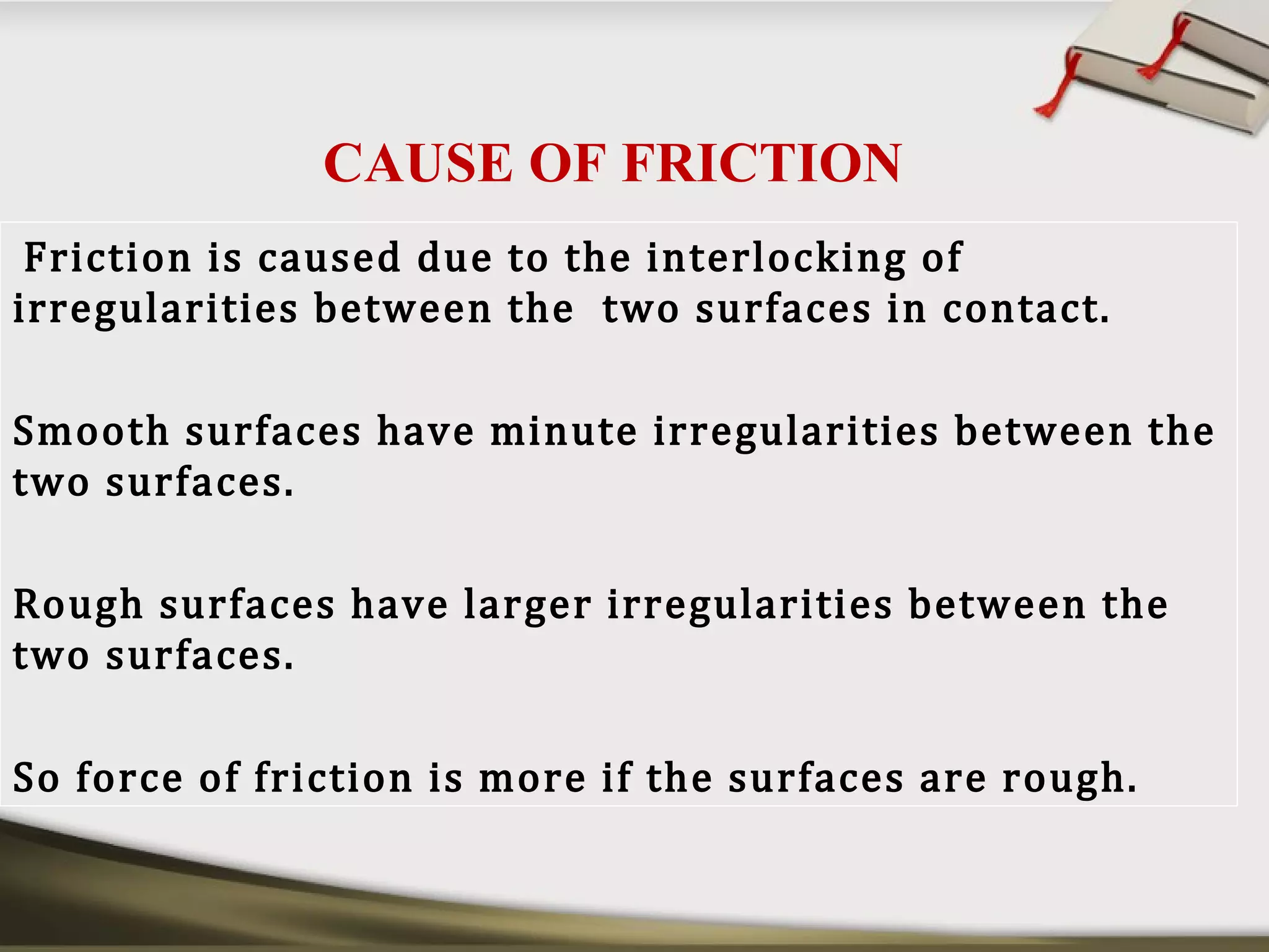 class 8, chapter -12 friction | PPT