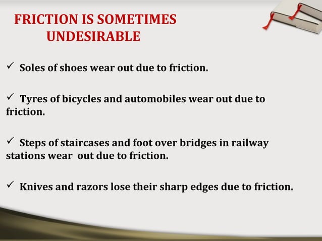 class 8, chapter -12 friction | PPT