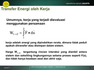 Termodinamika (1 - 2) f termodinamika_dan_energi | PPT