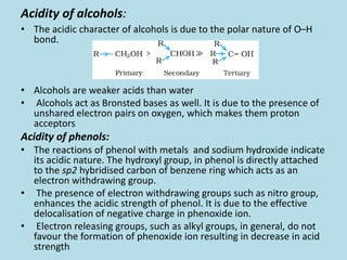 Grade XII Alcholos,phenols , Ethers .pptx