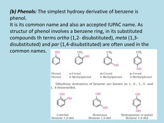 Grade XII Alcholos,phenols , Ethers .pptx