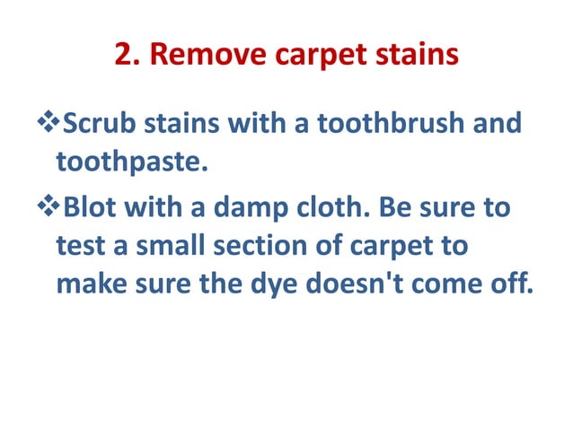 11 Amazing uses of toothpaste | PPT