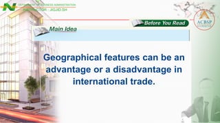 12 geography and international trade ib | PPTX