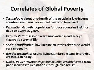 Week 13: Global Stratification | PPTX