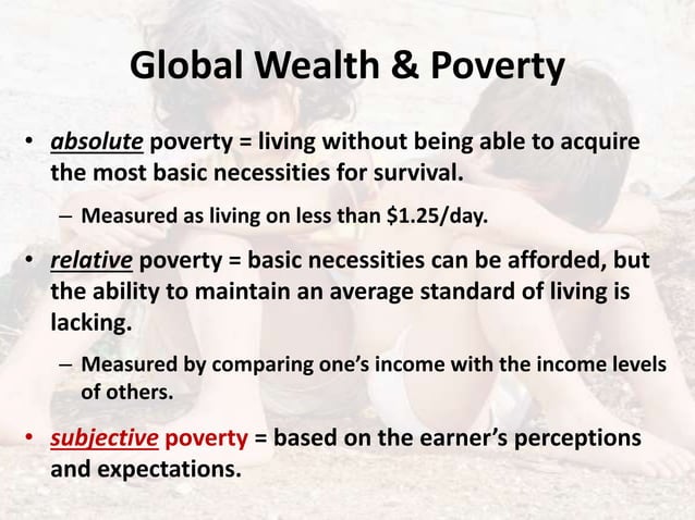 Week 13: Global Stratification | PPTX