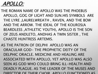 12 Great Olympians In Mythology | PPTX | Christianity | Religion ...