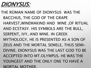 12 Great Olympians In Mythology | PPTX