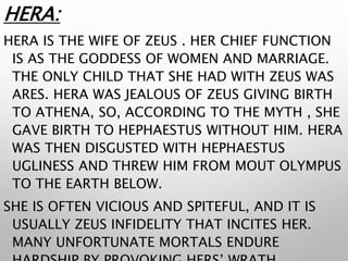 12 Great Olympians In Mythology | PPTX | Christianity | Religion ...