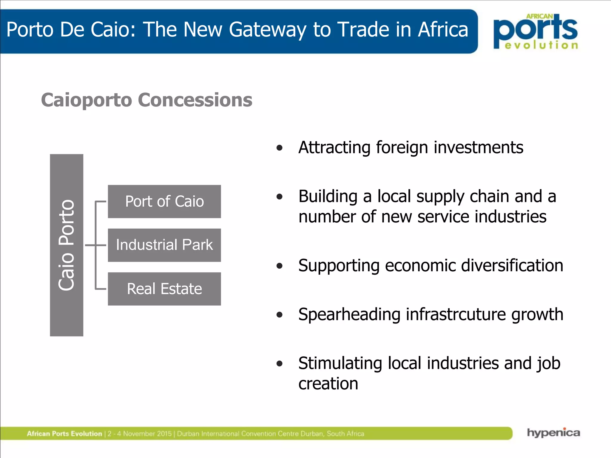 Porto De Caio: The new gateway to trade in Africa | PDF
