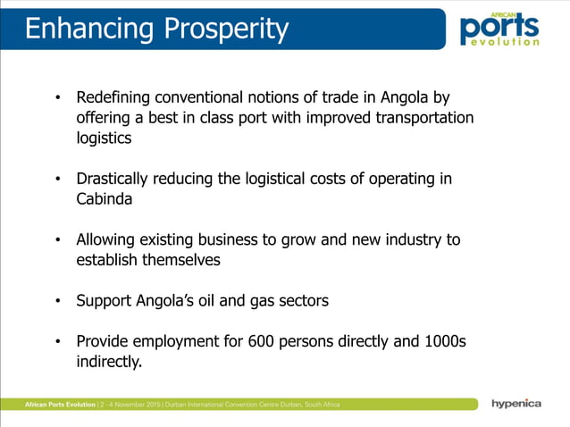 Porto De Caio: The new gateway to trade in Africa | PDF | Africa Travel ...