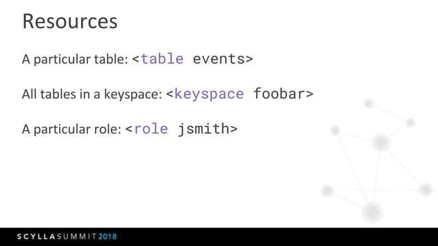 Scylla Summit 2018: Access-control in Scylla - What You Can Do, How It Works, and Why It's Worth ...