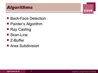 Hidden Surfaces | PPT