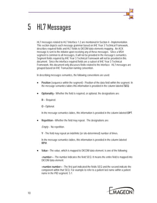 1.2 Hl7 Interface Specification | PDF