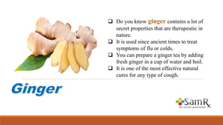 12 home remedies for coughs | PPTX | Herbs and Supplements ...