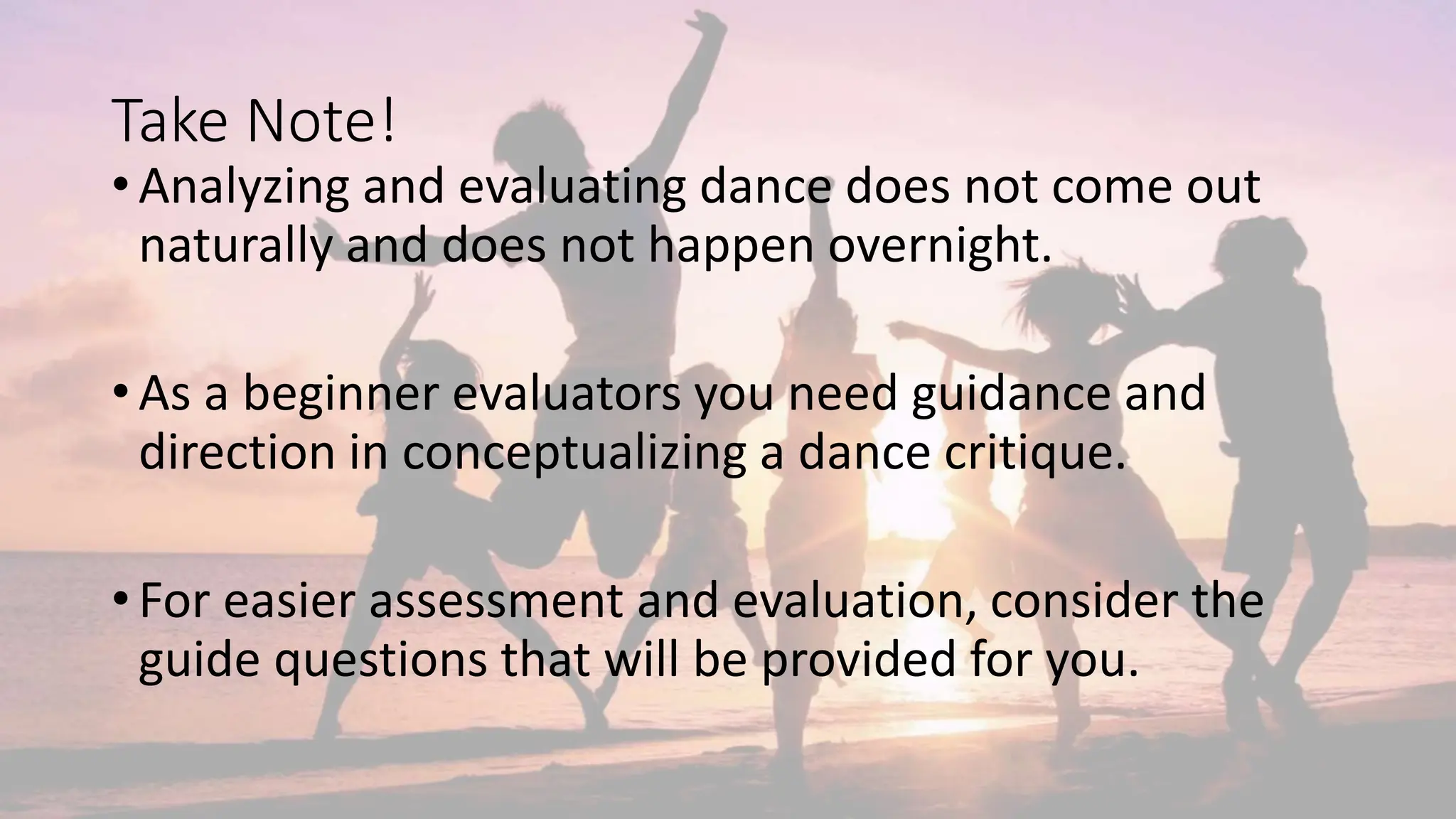 12hope3dance Physical Education and Health | PPTX