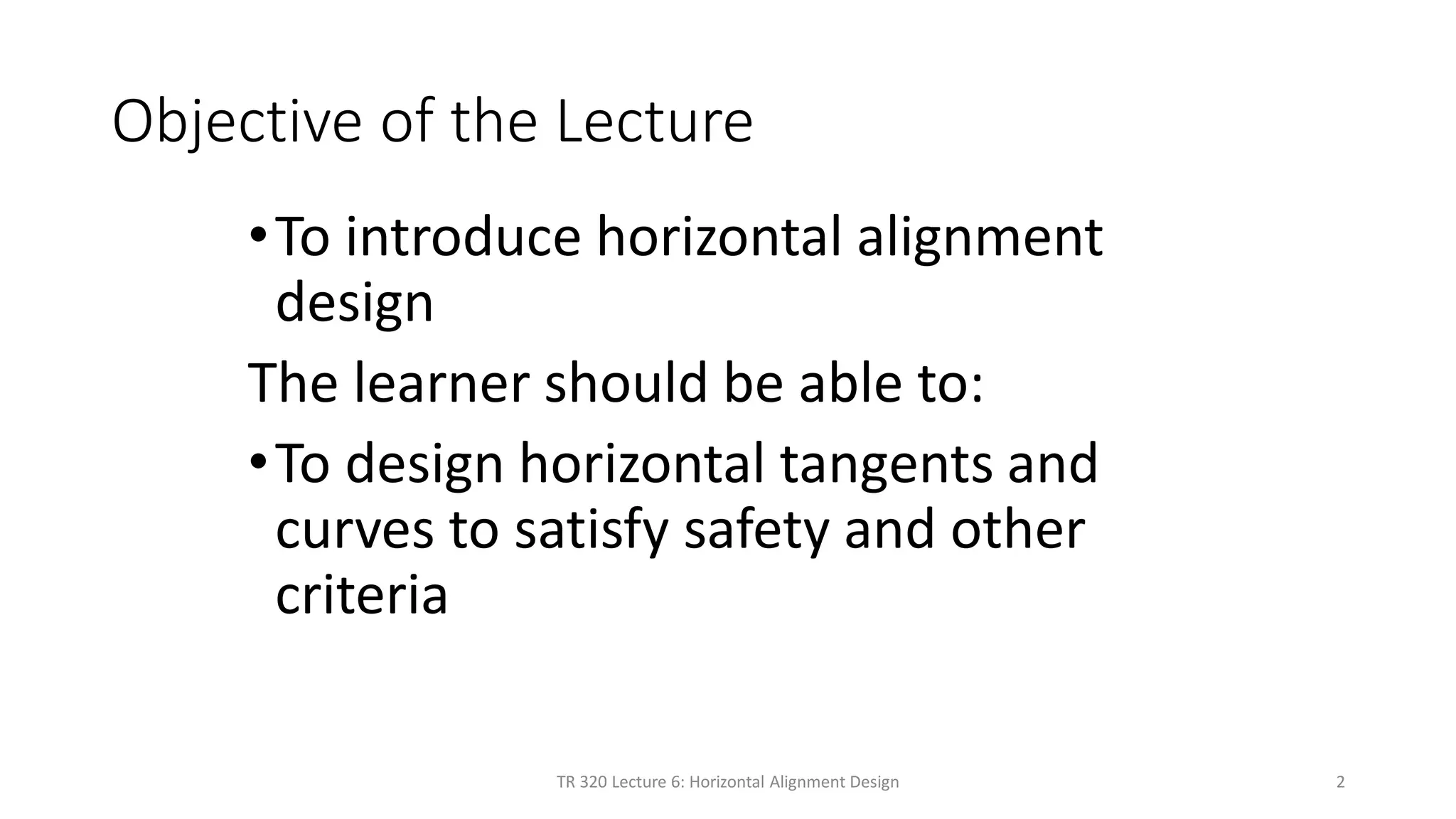 12highway route and geometric design Horizontal Alignment.pdf