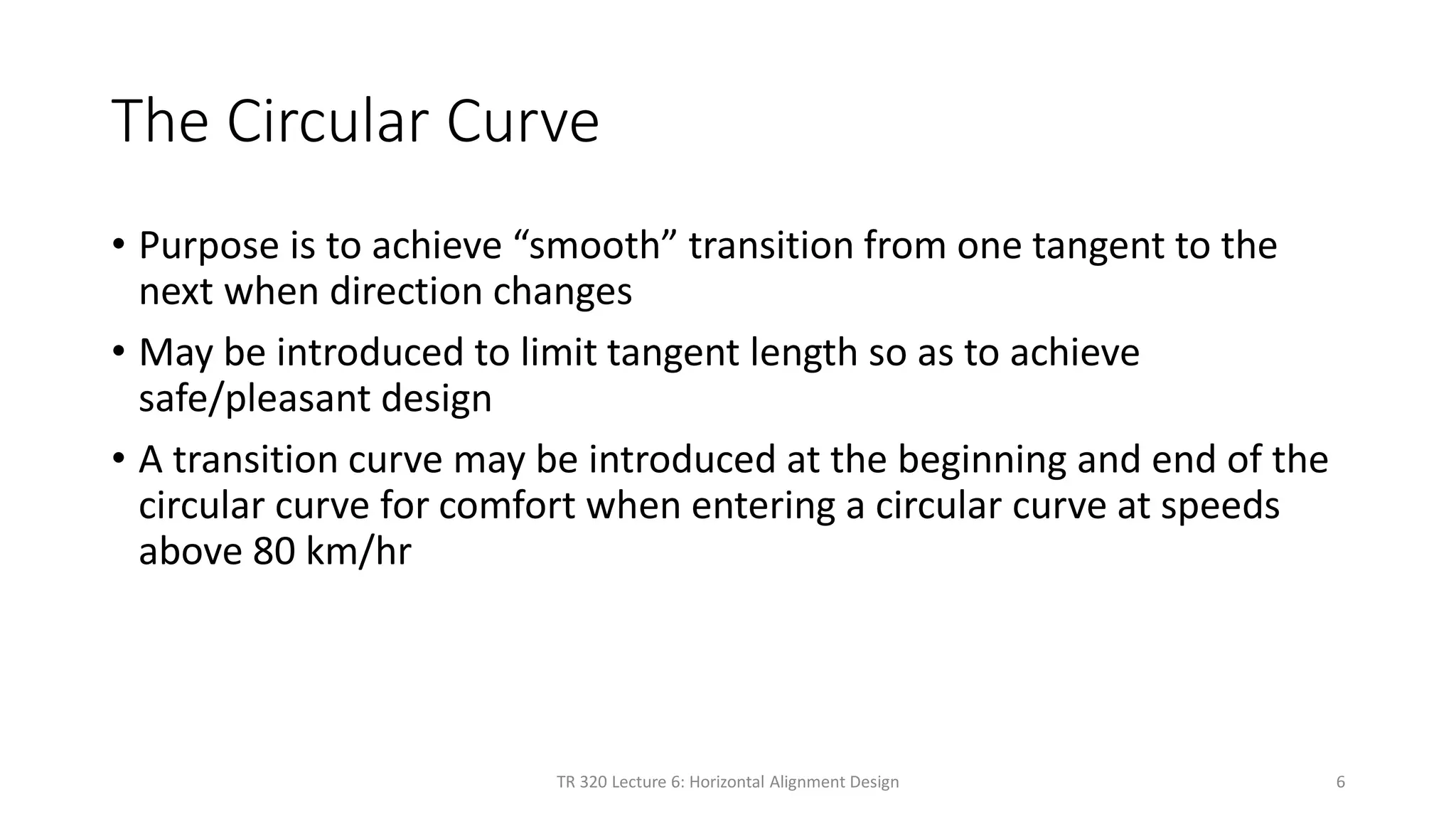 12highway route and geometric design Horizontal Alignment.pdf
