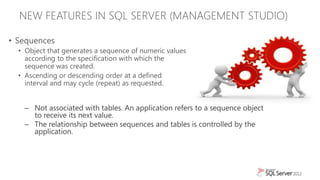 Manageability Enhancements of SQL Server 2012 | PPT