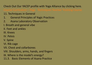 Yoga Teaching, Training and Techniques.pptx