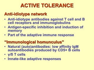 Immunological tolerance | PPTX
