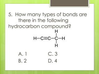 Hydrocarbons: Structure, Properties and Common Examplea | PPTX