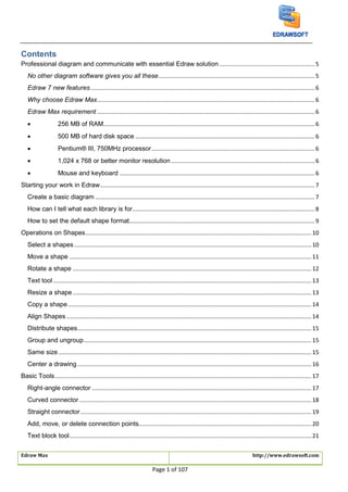 Edrawmanual | PDF