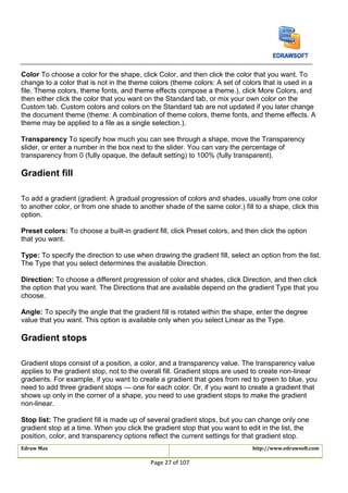Edrawmanual | PDF