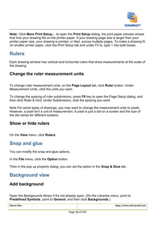 Edrawmanual | PDF