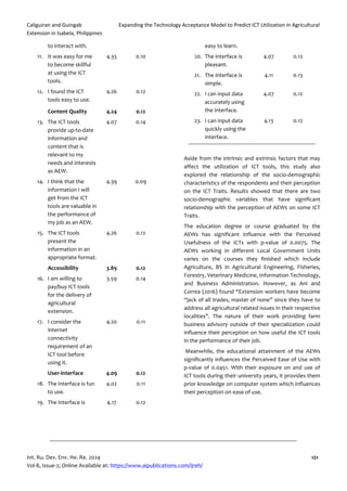 Expanding the Technology Acceptance Model to Predict ICT Utilization in ...