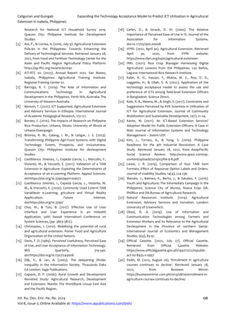Expanding the Technology Acceptance Model to Predict ICT Utilization in ...