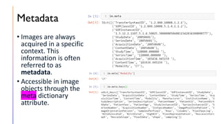 Images are array for medical image processing | PPT