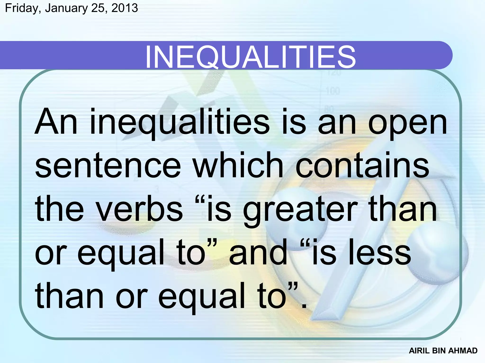 NOTE MATH FORM 3 - 12 inequality equations | PPS