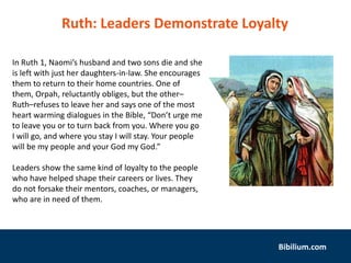 12 Influential Women Leaders in the Bible | PPTX